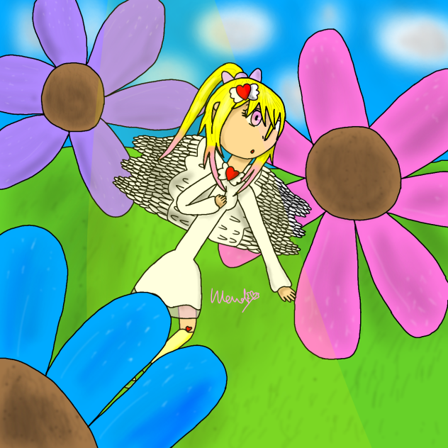 Floral flight - ibisPaint