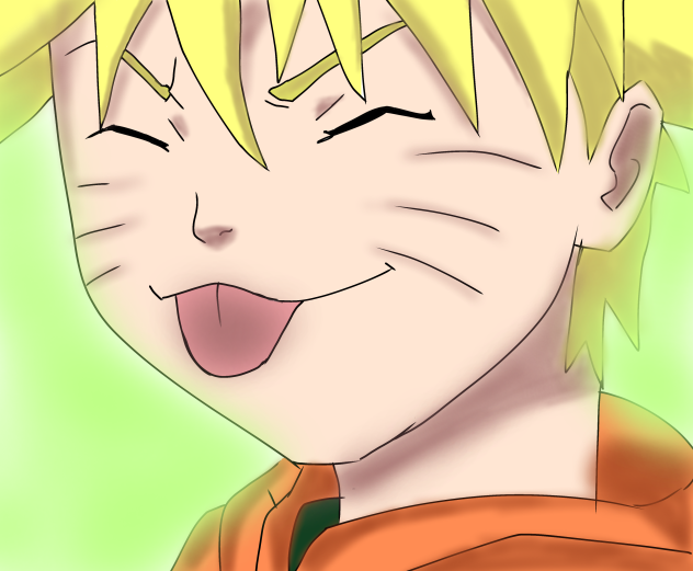naruto feliz - ibisPaint