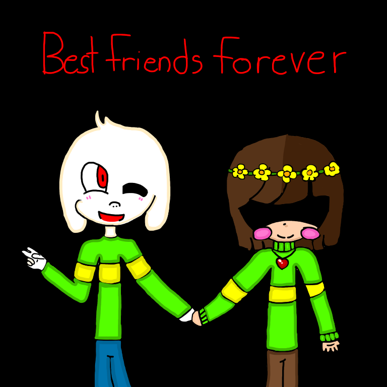 'Best Friends Forever' Speedpaint - ibisPaint