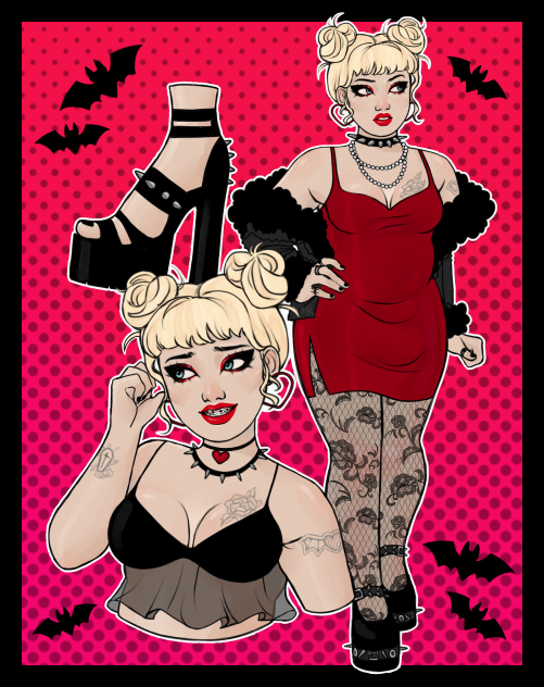 Scarlett redraw - ibisPaint