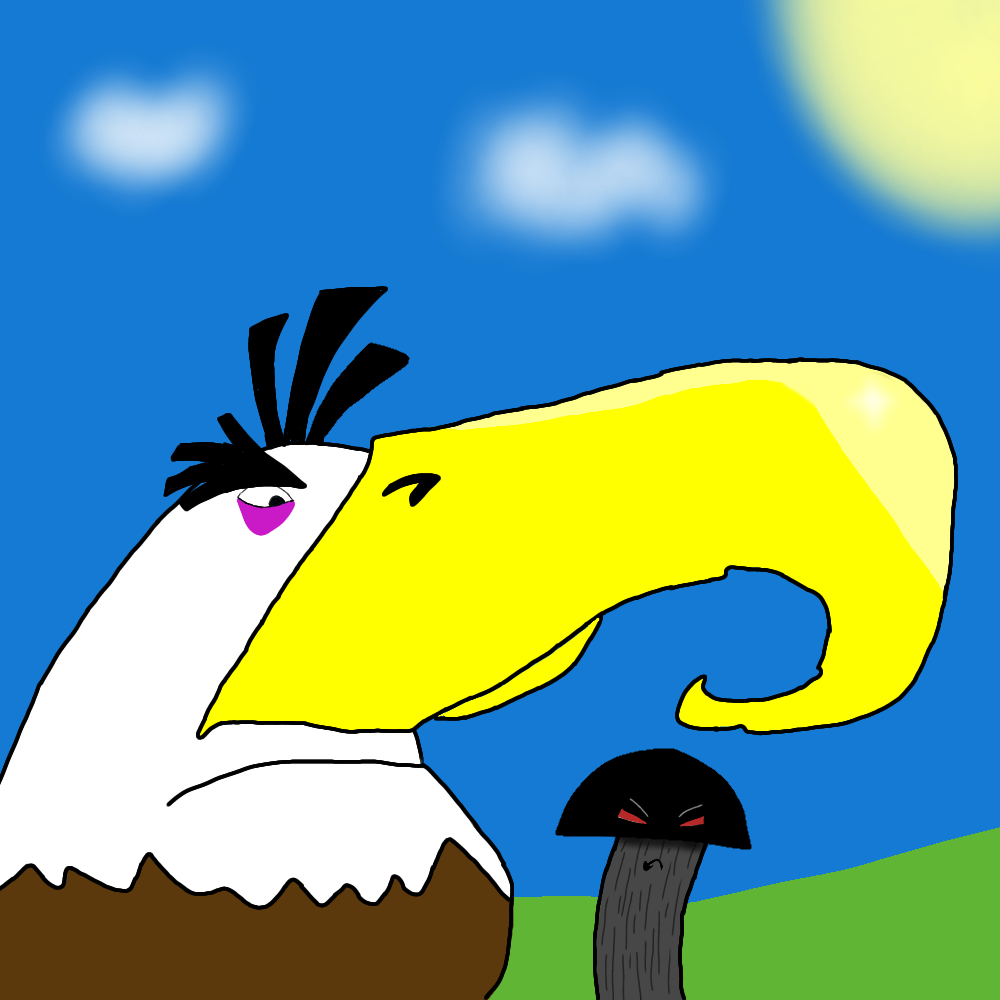 Mighty Eagle & Doom Shoom - ibisPaint