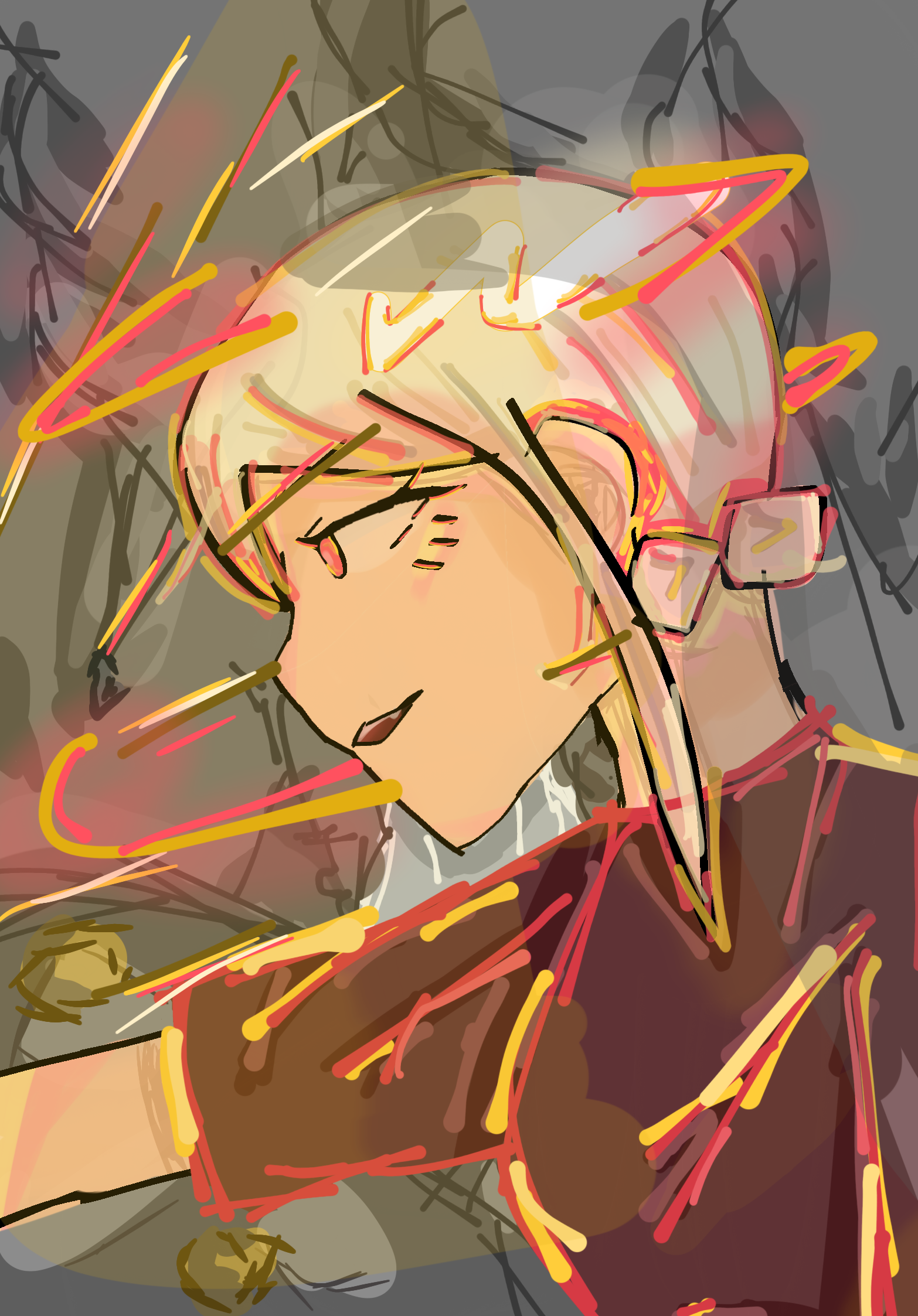 Golden stone ⭐️🪨 - ibisPaint