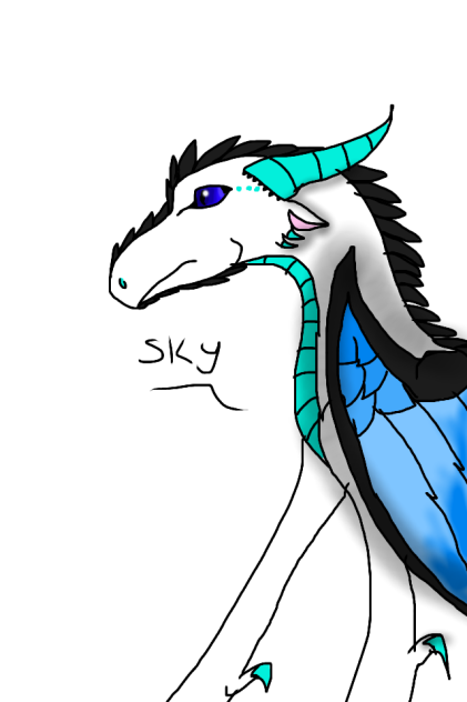 my dragon oc - ibisPaint