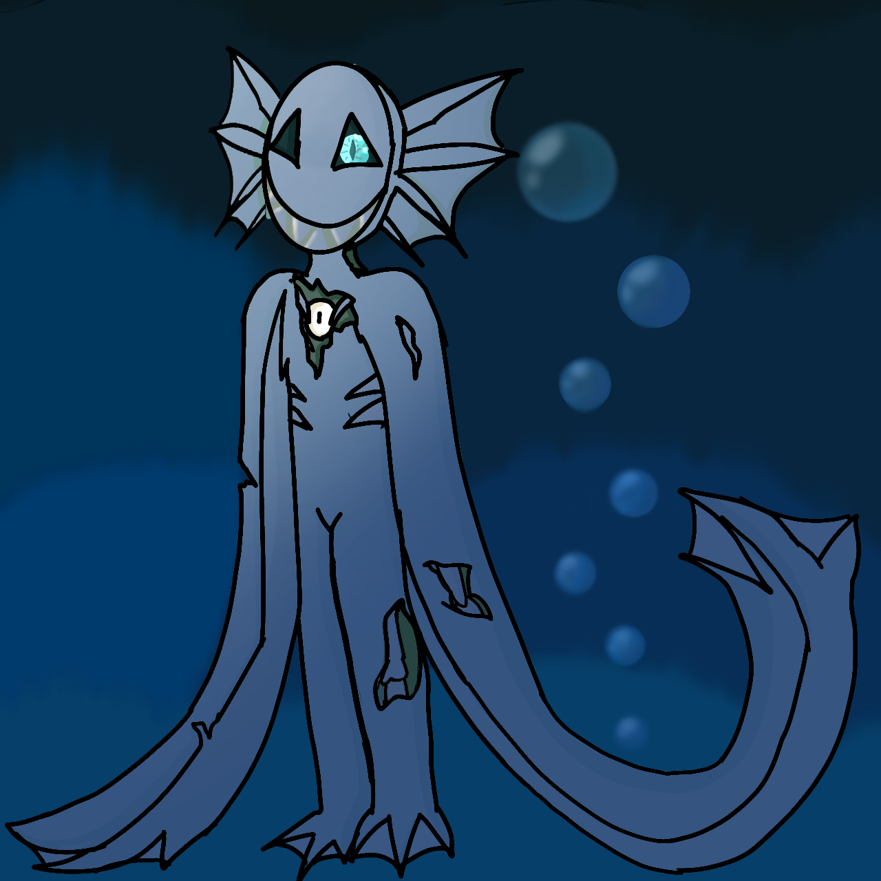 Bajo el mar - ibisPaint