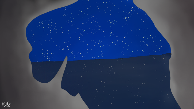 밤바다(night ocean) - ibisPaint