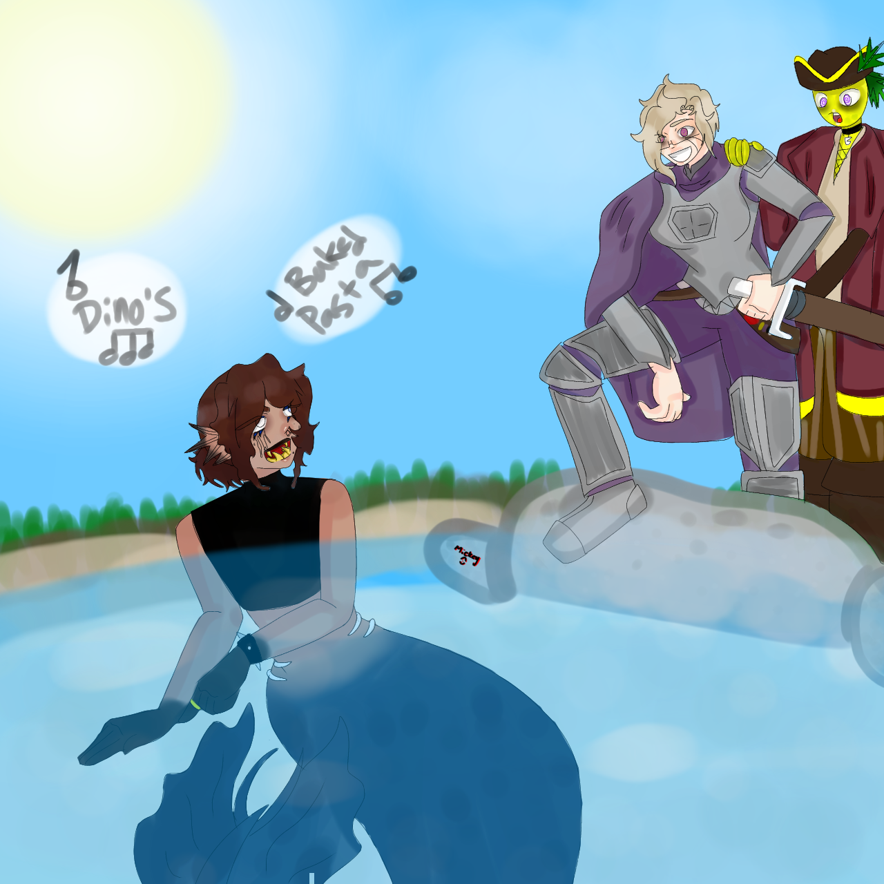 Caspian the SIREN🎶🧜‍♀️😈 - ibisPaint