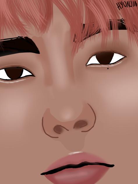 HYUNJIN close up - ibisPaint
