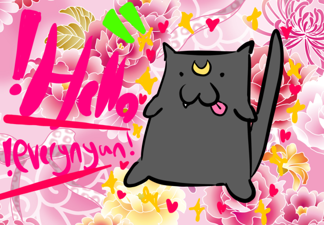 Hello everynyan - ibisPaint