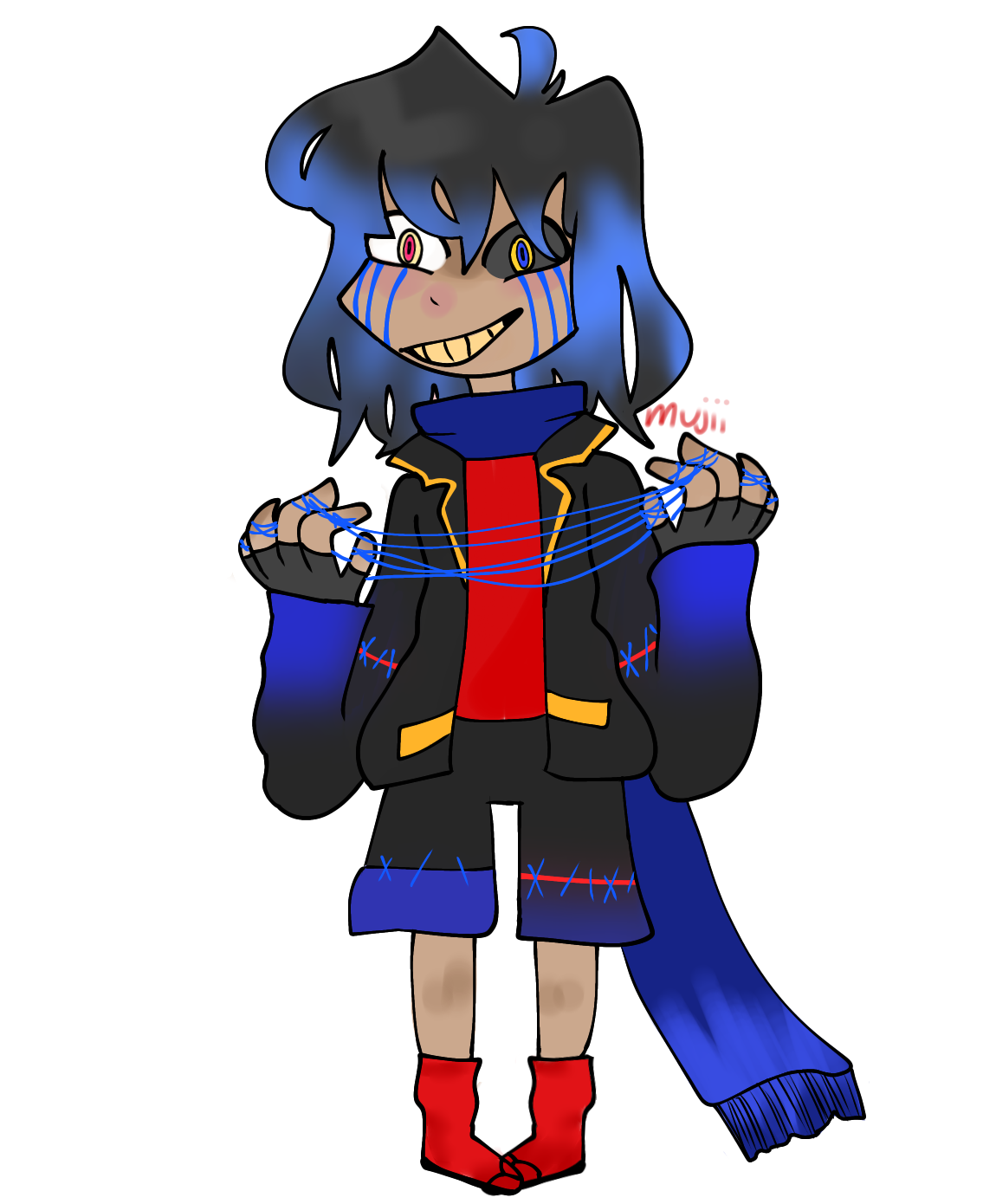 Hobo! Error sans Girl ver. - ibisPaint