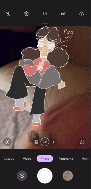 Bro get out of my room - ibisPaint