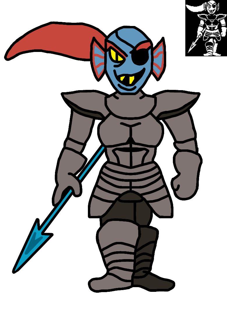 Undertale Undyne - ibisPaint