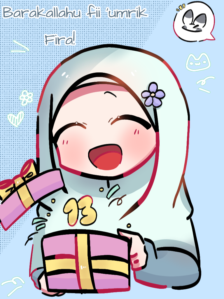 Barakallahu fii 'umrik Fira!!! - ibisPaint