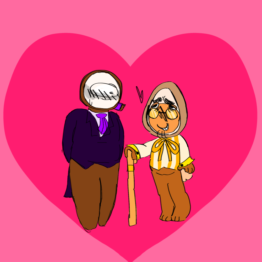 DANDYS WORLD SHIP! EGGSON x Rodger ^^ - ibisPaint