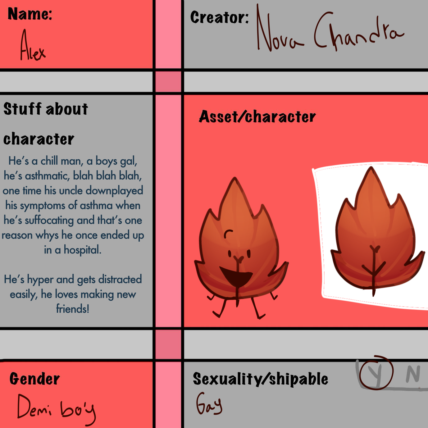 Aros character sheet! - ibisPaint