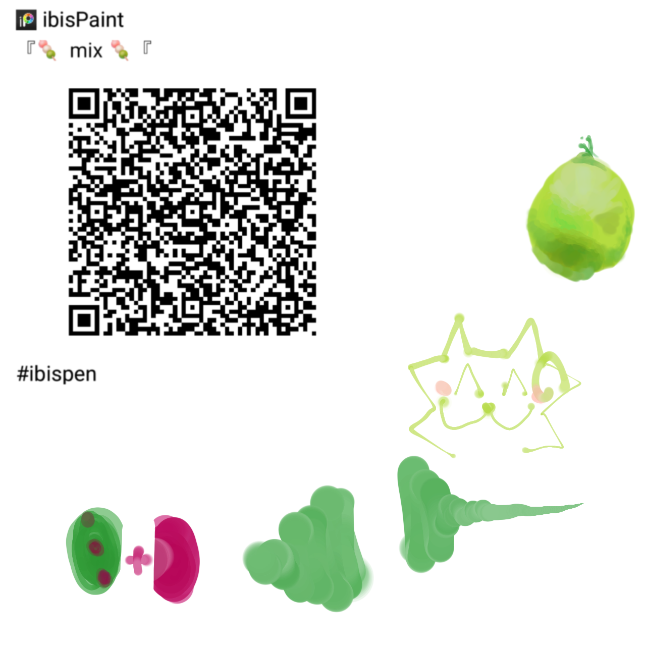 brush mix - ibisPaint