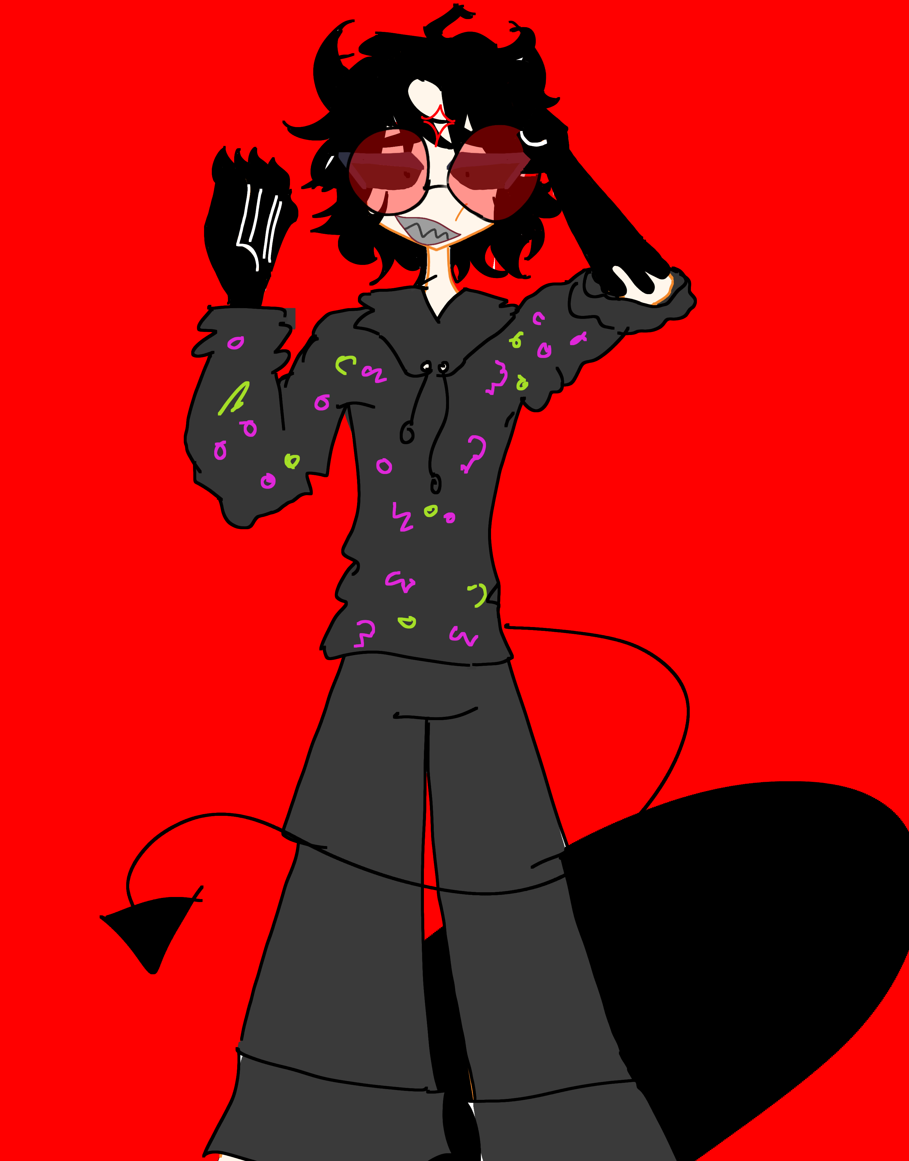 Shaun being a weirdo - ibisPaint