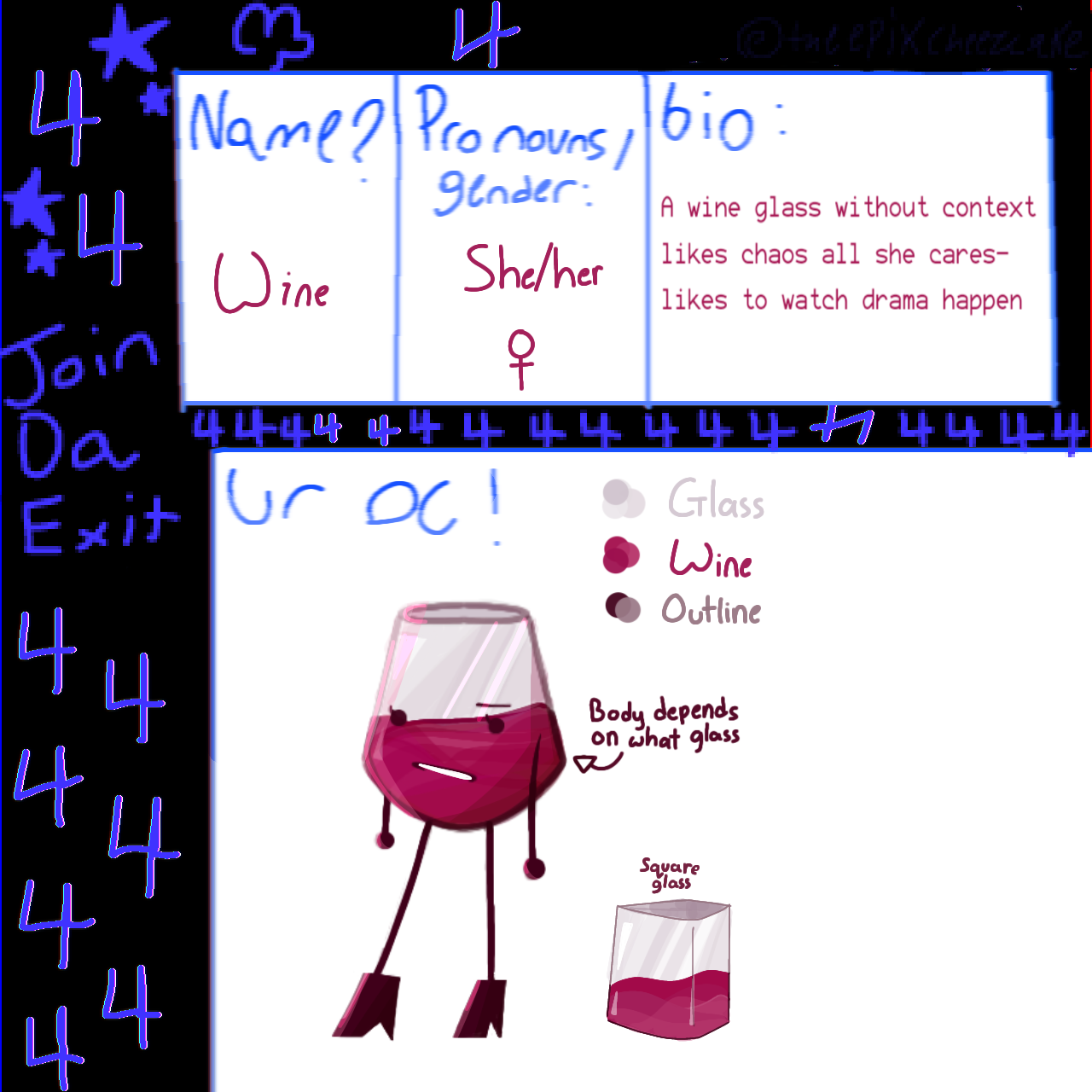 Its red wine - ibisPaint