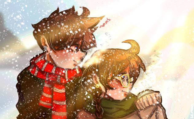 the weather outside is rizzy (rex lov u) - ibisPaint