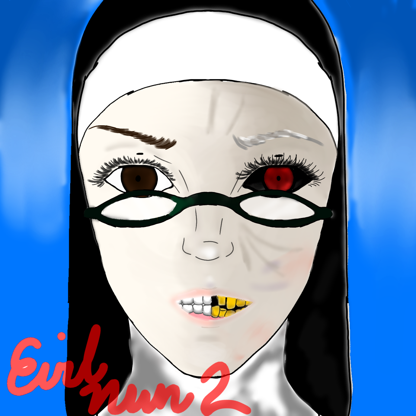 Evil nun 2 - ibisPaint