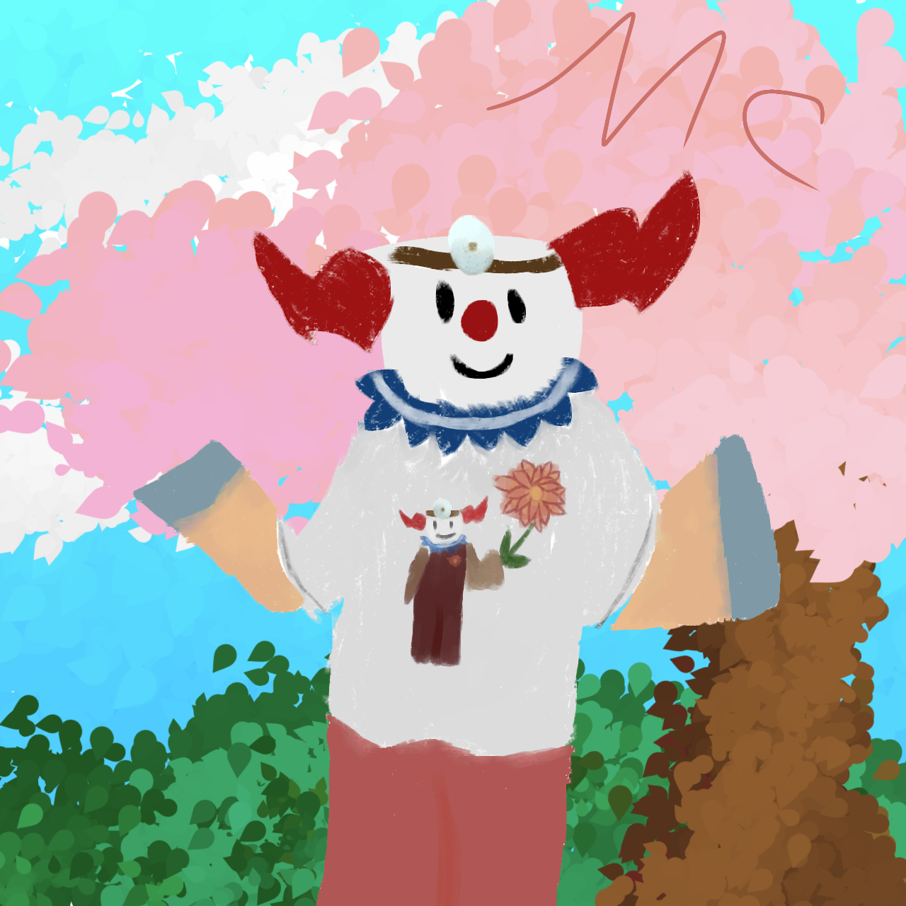 Goz the clown - ibisPaint