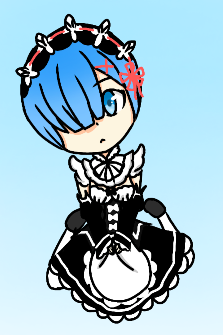 rem cute - ibisPaint
