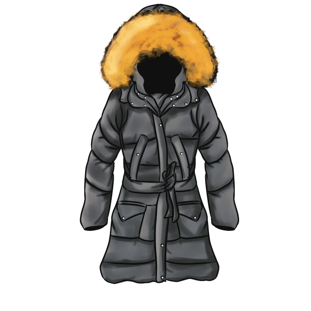 winter jacket - ibisPaint