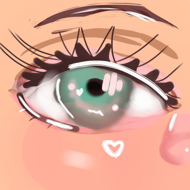Green eye - ibisPaint