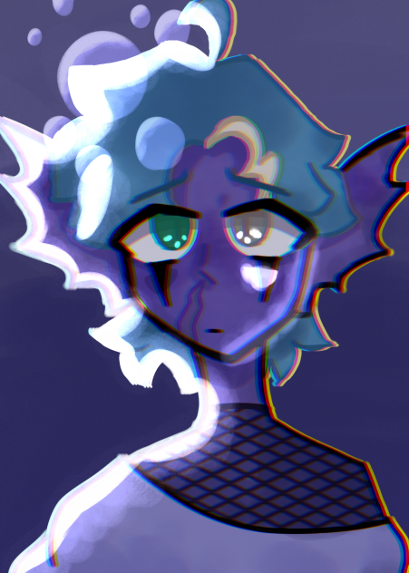 sad fish boi - ibisPaint