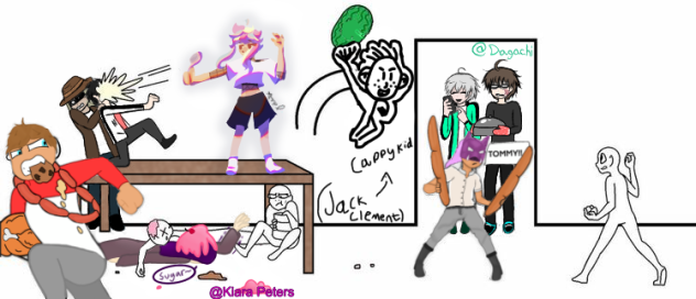 Thanksgiving Dinner Gone Wrong Collab - ibisPaint