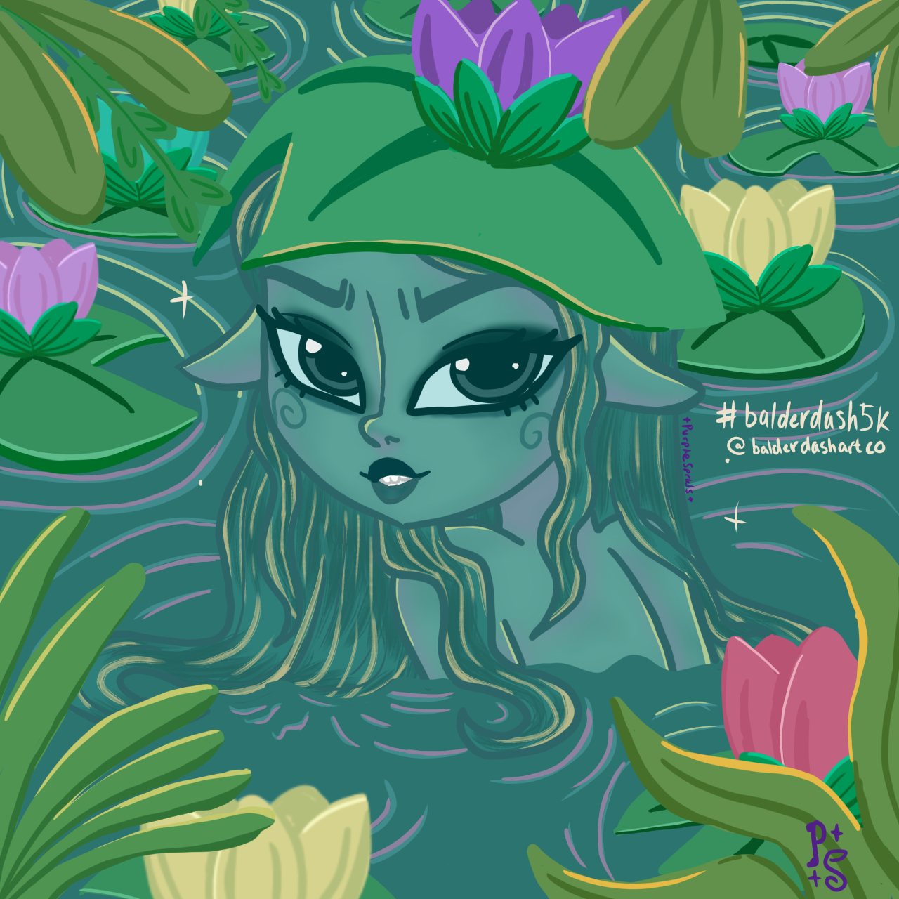 Swamp Girl - ibisPaint