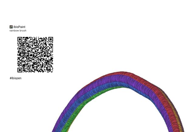 rainbow brush! - ibisPaint