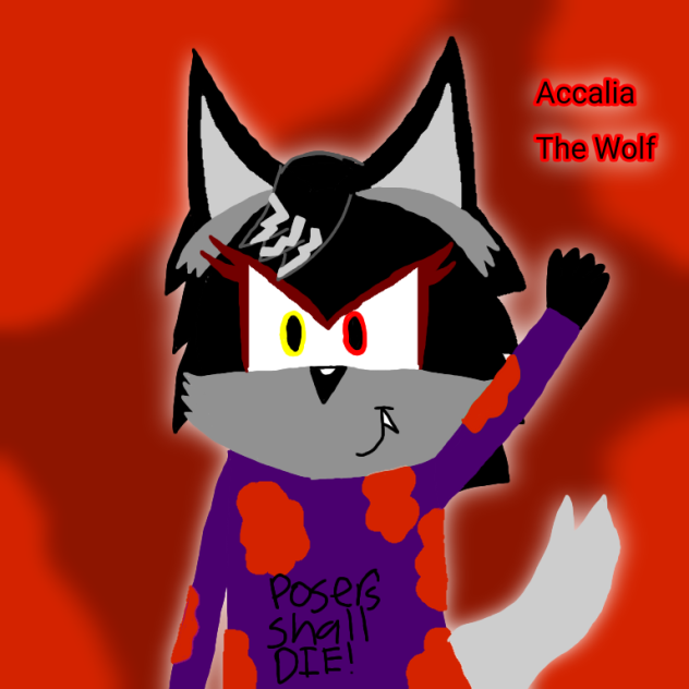Accalia The Wolf - ibisPaint