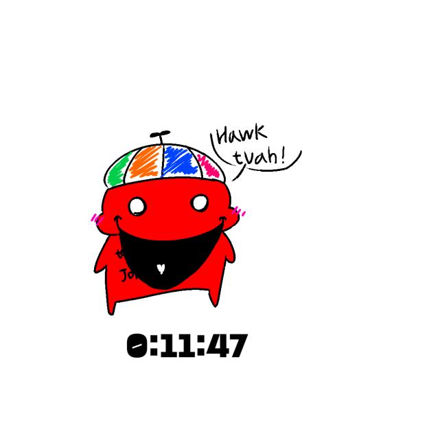 hawk tuah - ibisPaint