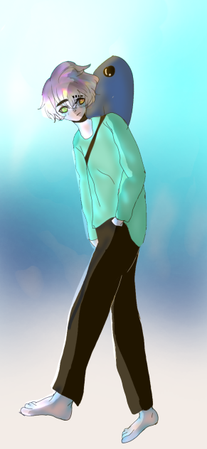 I have no clue why I keep drawing fish - ibisPaint