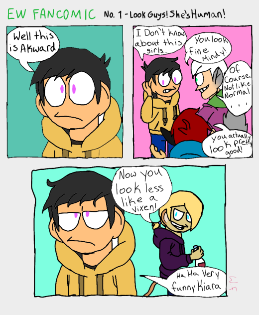 No. 1 - Look guys! She's human! - ibisPaint