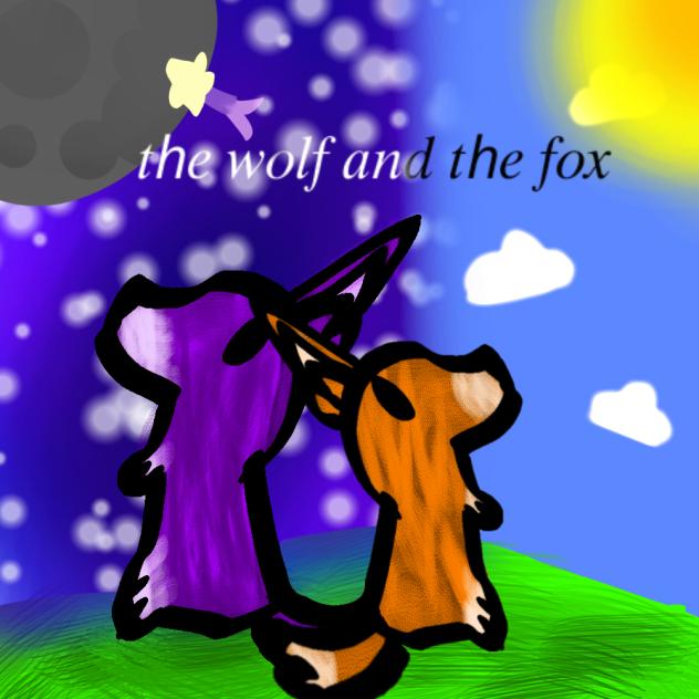 𝑡ℎ𝑒 𝑤𝑜𝑙𝑓 𝑎𝑛𝑑 𝑡ℎ𝑒 𝑓𝑜𝑥 - ibisPaint