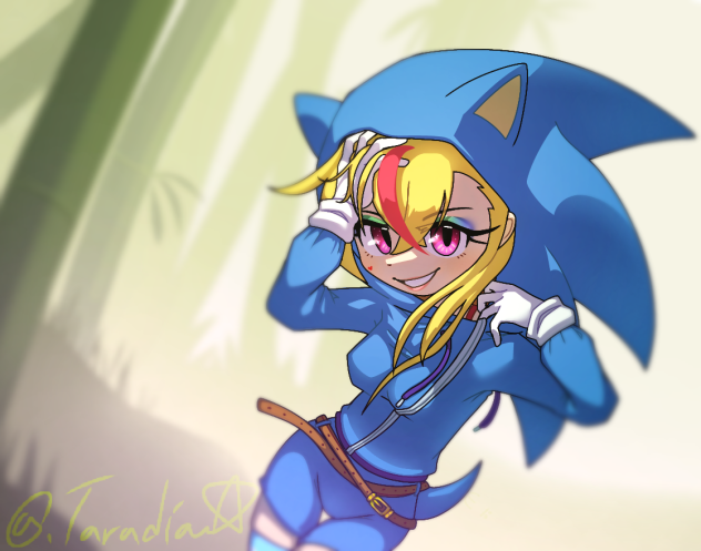 Sonic cosplay Rin - ibisPaint