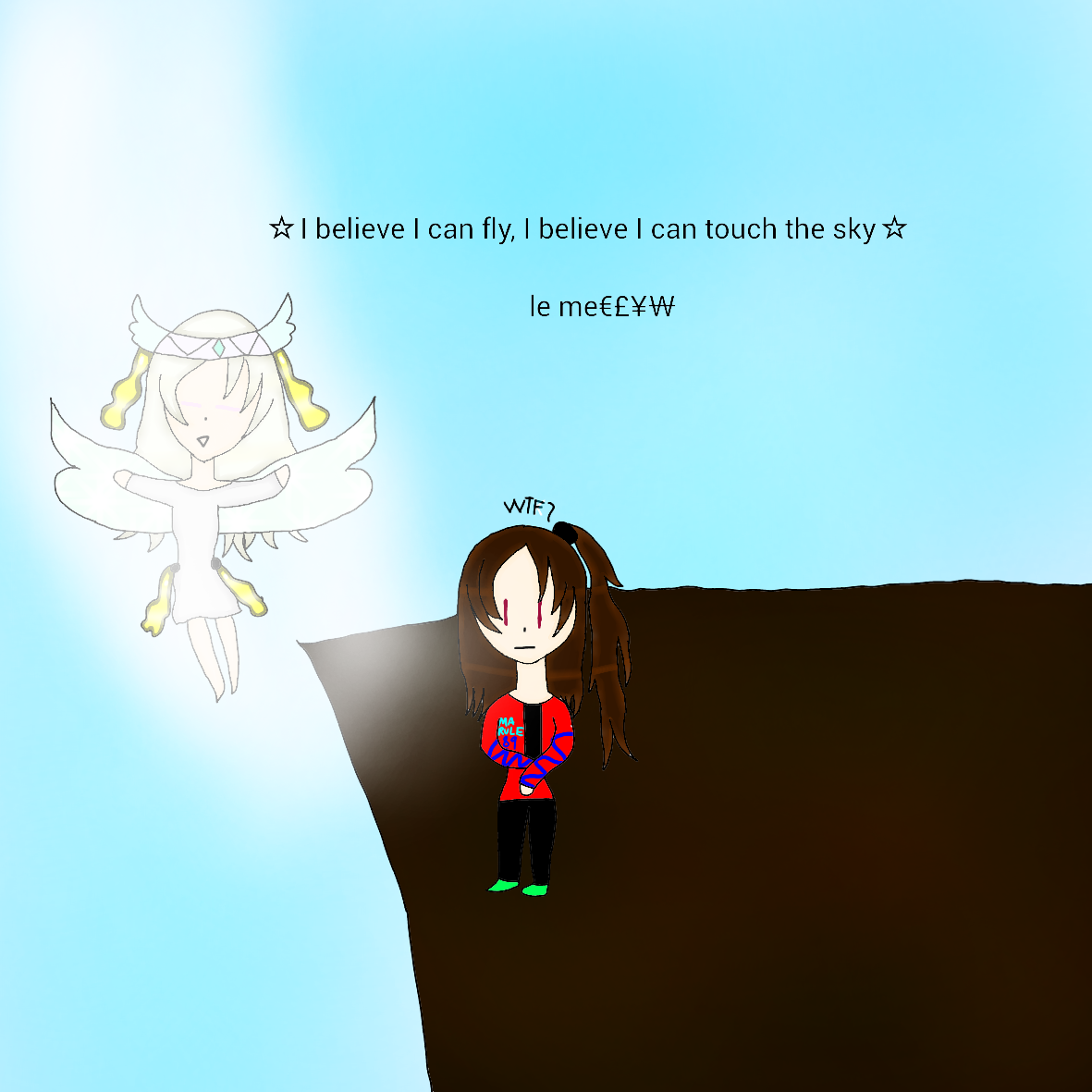 I believe I can fly - ibisPaint