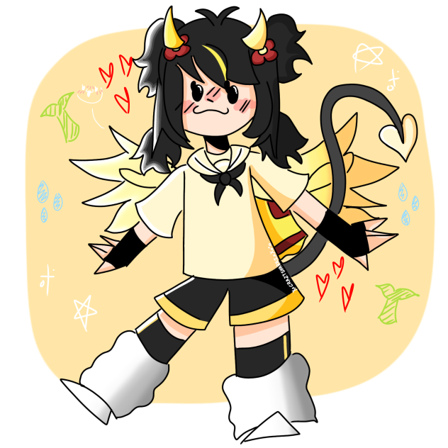 Random oc I made X3 - ibisPaint