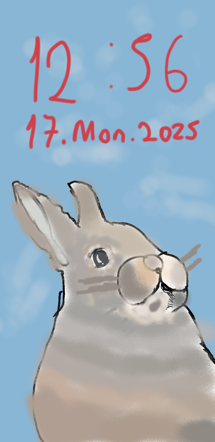 cute rabbit - ibisPaint