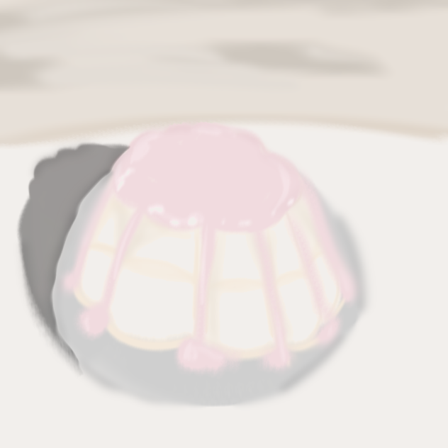 Pink pudding - ibisPaint