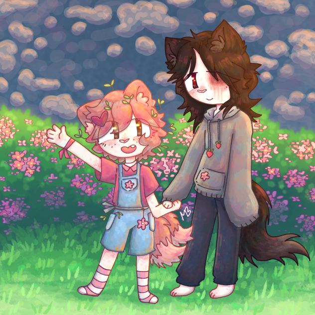 summer evening 🩷🌸🌱 - ibisPaint
