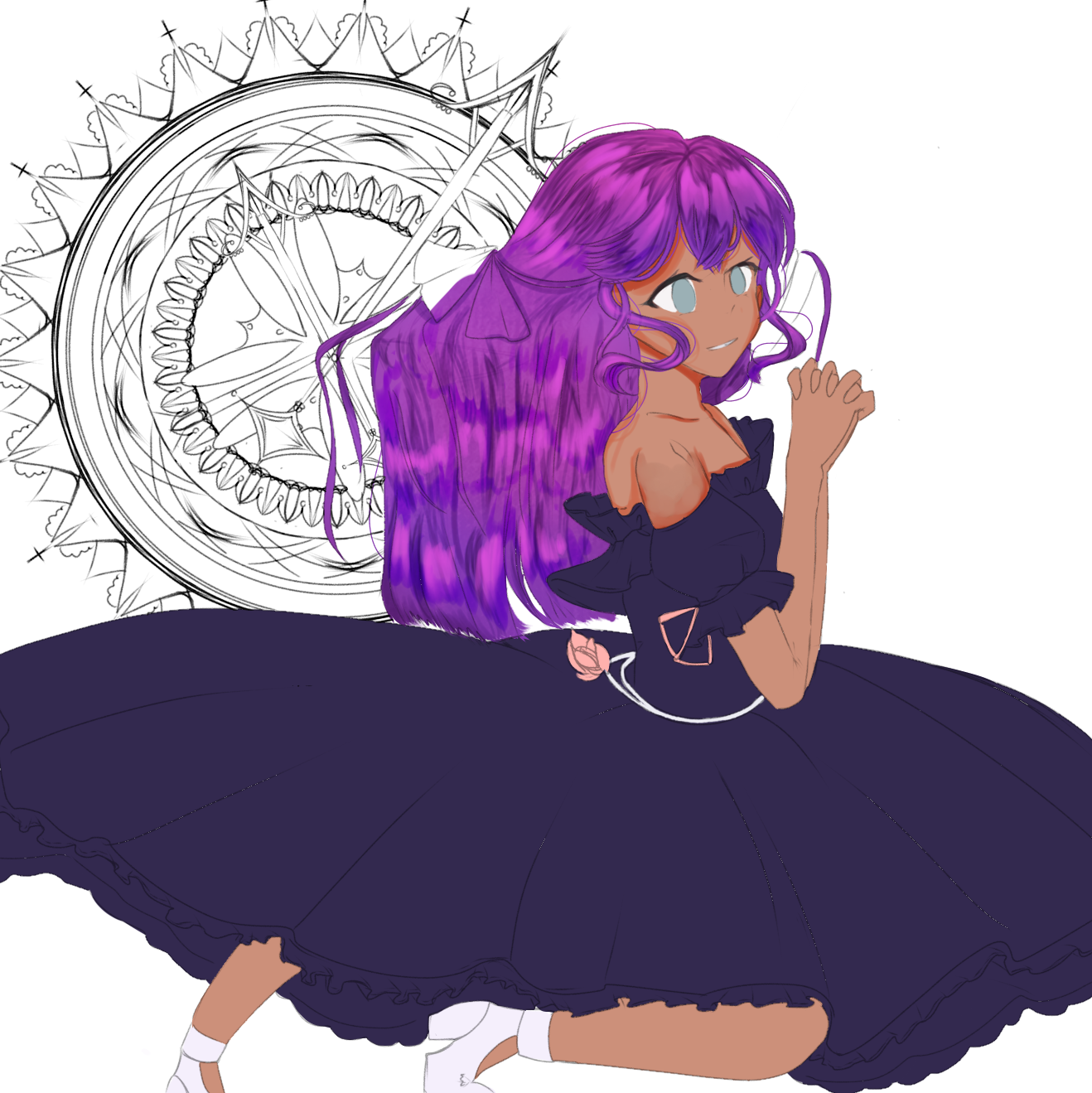 blackpearl bday gift - ibisPaint