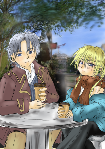 cafe Blake - ibisPaint