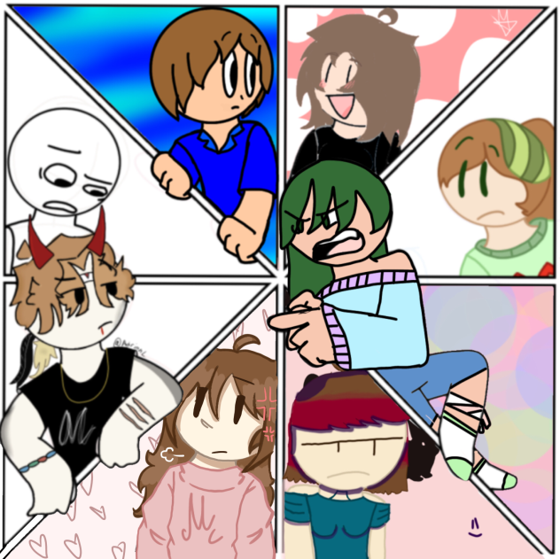 8 spaces Collab - ibisPaint