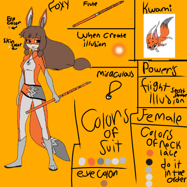 Foxy's Reference Sheet - ibisPaint