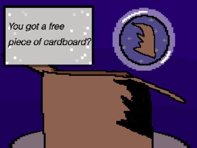 A free piece of cardboard!!! - ibisPaint