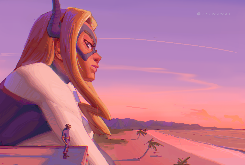 Mount Lady x kamui woods - ibisPaint