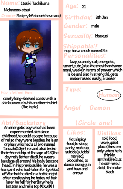 my bfs oc for little demon - ibisPaint