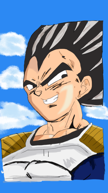 Vegeta - ibisPaint